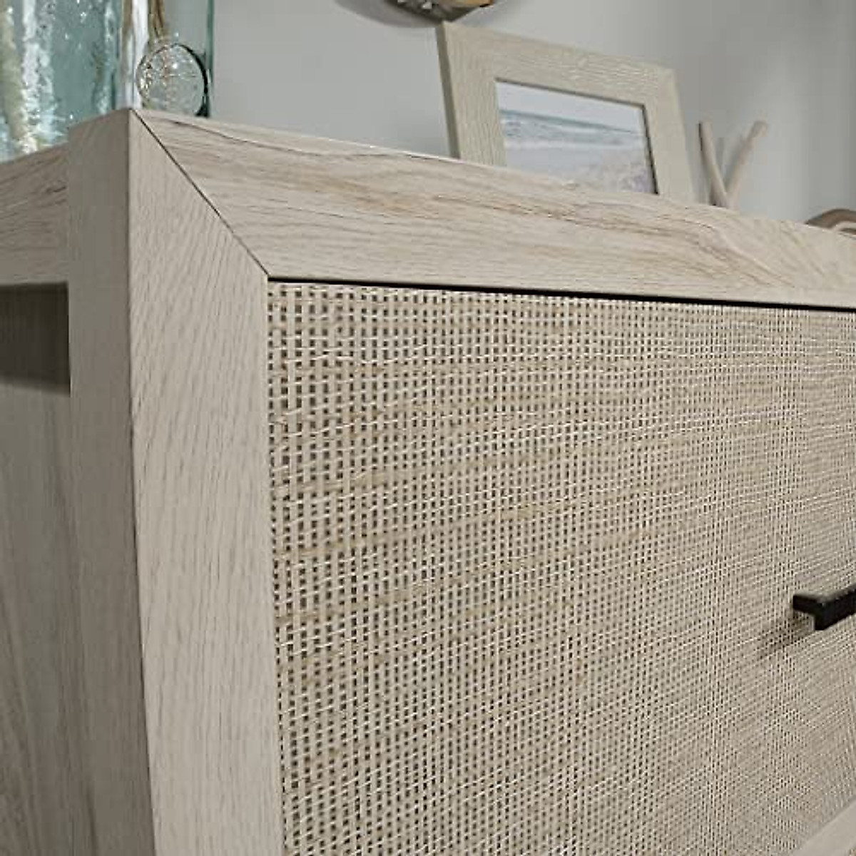 Sauder Pacific View Lateral File, Chalked Chestnut Finish