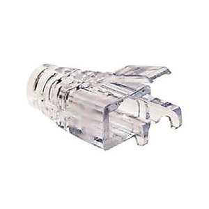 Platinum Tools 202036J EZ-RJ45 CAT6+ Clear Strain Relief, 100-Pack