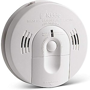 Kidde Smoke & Carbon Monoxide Detector with Voice Alerts, Battery Powered, Combination Smoke & CO Alarm