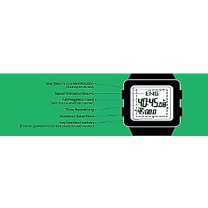 TESTING TIMERS ACT Pacing Watch (Standard + Extended Time)