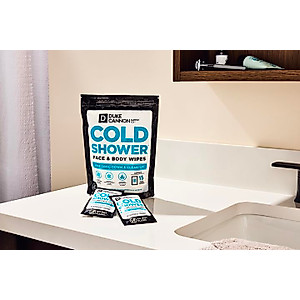 Duke Cannon Cold Shower Cooling Field Towels For Face & Body-15 packs