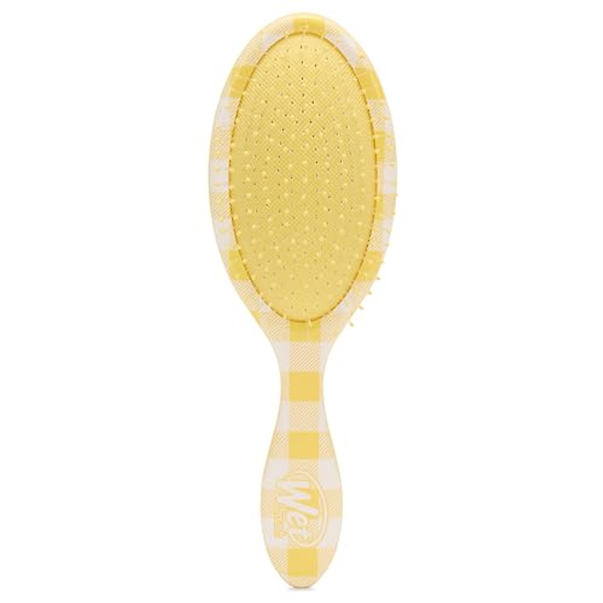 Wet Brush Original Detangler Hair Brush, Golden Gingham (Coastal Charm), Ultra-Soft IntelliFlex Bristles, Detangling Bristles Glide Through Tangles (Wet Dry & Damaged Hair), Women & Men