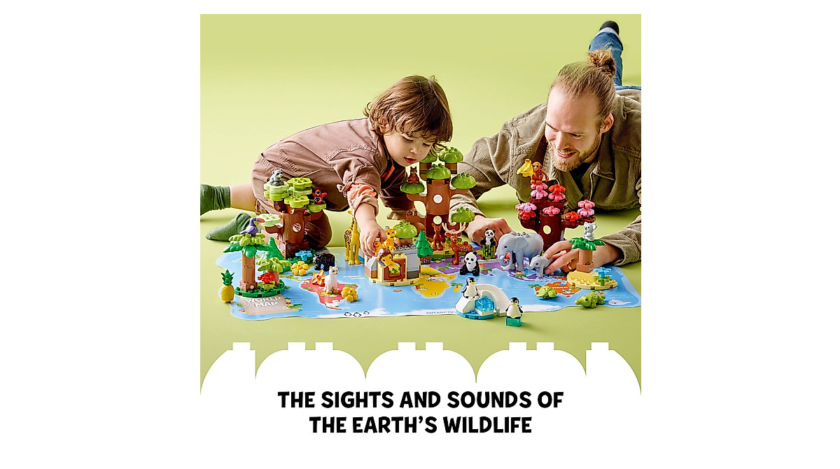 LEGO DUPLO Wild Animals Set - Educational Fun for Toddlers