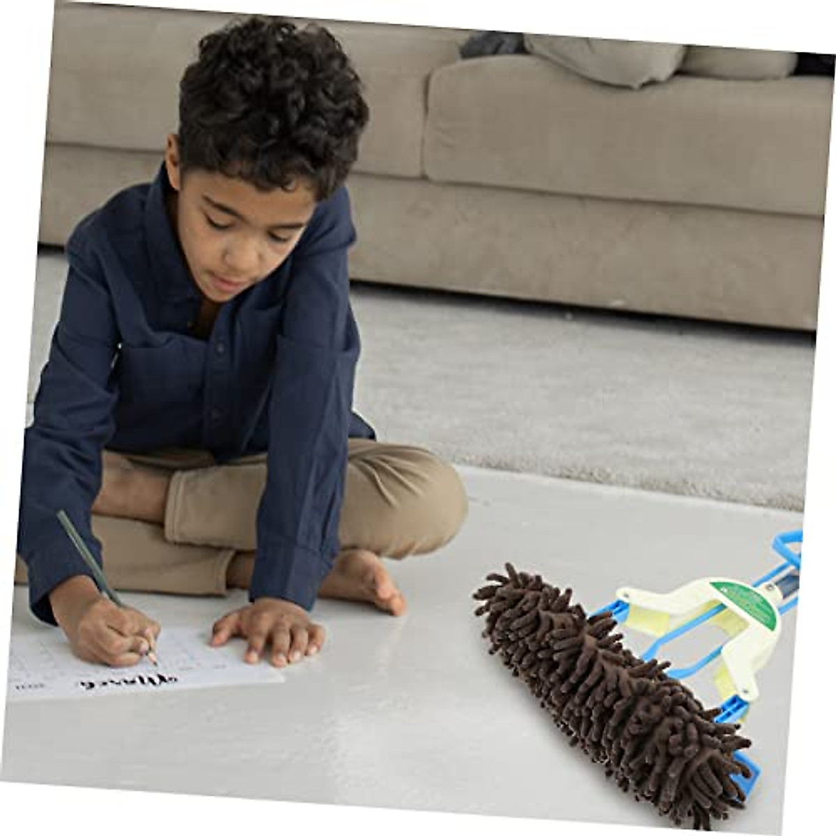 Healeved 10pcs Mop Head Cover Floor Mops Cleaning Mops Household Cleaner Dust Duster Slippers Mop Cover Lazy Mop Slippers Foot Cover for Floor Polishing Mop Slipper Shoes Cover Dust Mop