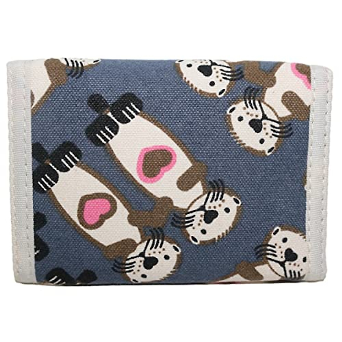 bungalow 360 Trifold Vegan Wallet (Sea Otter)