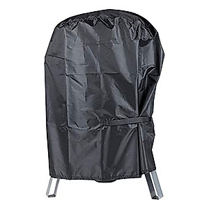 BBQ Grill Cover with Waterproof - Dust Resistant Kettle Grill Cover Fits Most of Outdoor Cooking Smoker (23.62 x 23.62 x 30.31 Inches)