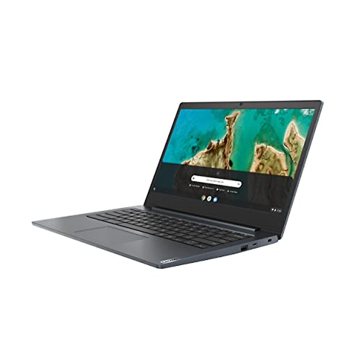 2022 Newest Lenovo Chromebook 14" Laptop Computer Business Student, Intel Celeron N4020 Dual-Core Processor,up to 2.80 GHz, 4GB RAM, 64GB eMMC,WiFi, Webcam, 10 Hours Battery, Chrome OS, +MarxsolCables