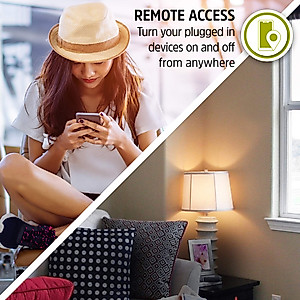 Energizer Connect Smart WiFi Plug, Mobile Connect App Enabled, Voice Controlled, Alexa, Echo, Siri, Hey Google Enabled, No Hub Required, Mini Outlet 15-Watt, 2.4GHz, ETL & FCC Certified