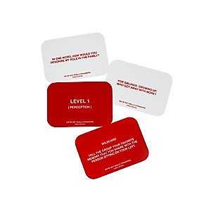 WE'RE NOT REALLY STRANGERS Family Edition Card Game - 150 Conversation Cards for Adults, Teens, Couples, & Strangers - Fun Family Party Card Game for Game Night or Date Night, Ages 15+, 2-6 Players