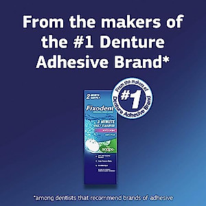 Fixodent 3 Minute Daily Cleanser Tablets Plus Scope, 90 count (Pack of 3)