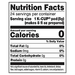 Lipton Iced Tea K-Cups, Unsweetened Black Tea, 24 Pods (Pack of 2)