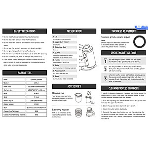 T64 Single Dosing Popular Household Coffee grinder steel 64mm burr Coffee Grinder T64 (white)