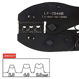 DIANN Solar Crimping Tool LY-2546B Crimp Pliers Replacement for 2.5-6.0mm2 Solar Panel PV Connectors Cable