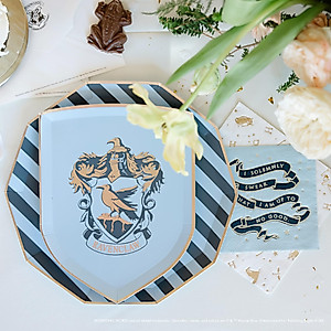 Harry Potter Paper Napkins - Hogwarts™ House Large Paper Napkins | Harry Potter Party Supplies | Table Decor | Gifts for Birthdays, Christmas, and Holidays | 24 Pack (6.5")