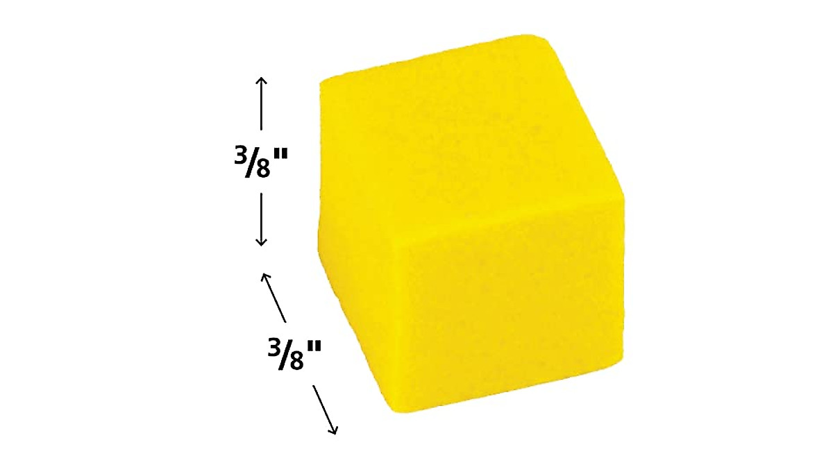 Teacher Created Resources Foam Base Ten Cubes for Learning