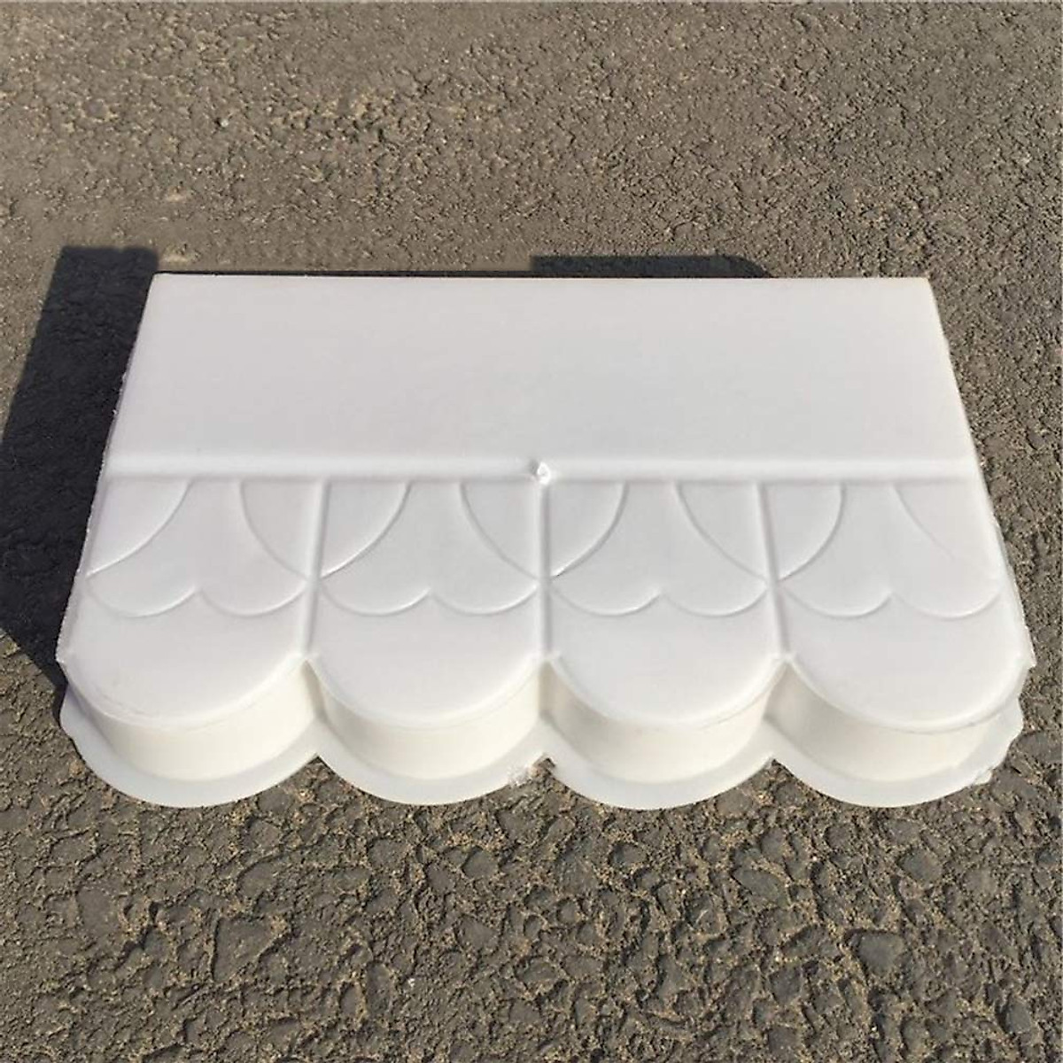 Garden Simulated Brick Fencing Cement Mold Fence Stone Mold Courtyard Lawn Mould Maker for Garden Yard Home