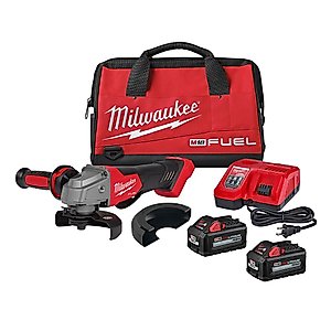 MilwaukeeTool Milwaukee M18 FUEL 4-1/2 / 5inch Grinder Paddle Switch, No-Lock Kit 2880-22
