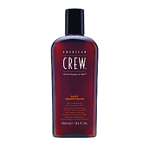 American Crew Men's Conditioner, Daily Conditioner for Soft, Manageable Hair, Naturally Derived, Vegan Formula, Citrus Mint,8.4 Oz