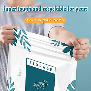 Vacuum Storage Bags Home Clothes Blanket Comforter Space Saver Vacuum Organization and Storage Bag, 6 Pack(2*LMS) with Hand Pump