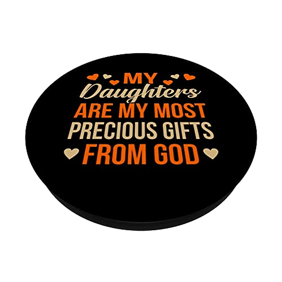 Daughters Are Precious Father’s Day Daddy Dad Father Graphic PopSockets Swappable PopGrip