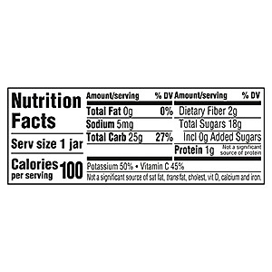 Gerber Organic for Baby 1st Foods Baby Food Jar, Banana, Made with Non-GMO & Organic Produce, USDA Organic Baby Food, 4-Ounce Glass Jar (Pack of 6 Jars)