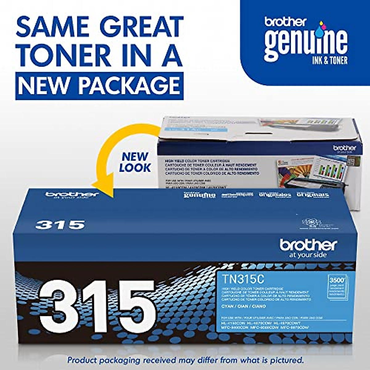 Brother® TN-315C Cyan Toner Cartridge