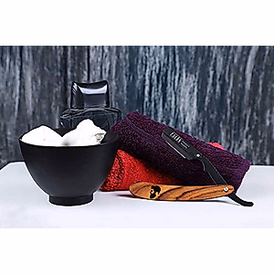 100 BLADES + Facón Professional Vintage Straight Edge Barber Razor - Salon Quality Cut Throat Shavette