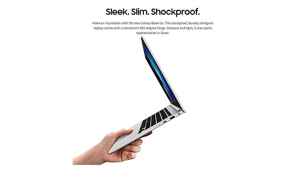 Samsung Galaxy Book Go 5G Laptop - Unlocked & Versatile