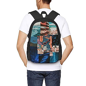 Cute Stitch Backpacks Cartoon Daypack Laptop Bag For Man Women Unisex College Office Picnic Travel Backpack