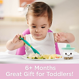 GAMAGO Boba Baby Sippy Cup - Adorably Cute Learner Sippy Cup For Babies, Toddlers & Kids - 6+ Months Old - Holds 7 Ounces - BPA-Free - Food-Safe - Spill Proof - Easy To Clean