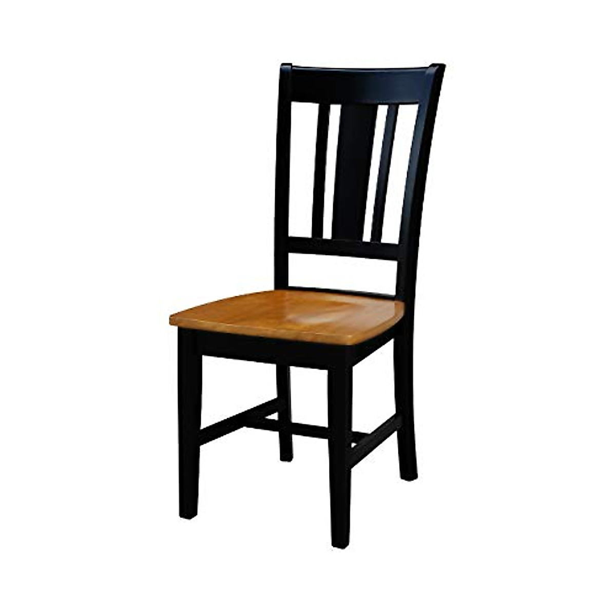 International Concepts 30" Round Top Pedestal Table - With 2 San Remo Chairs, Black/Cherry