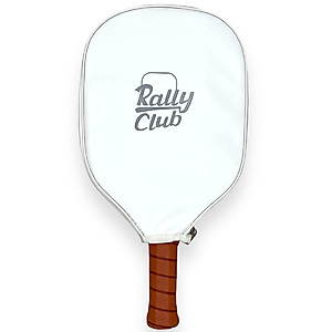 Rally Club Pickleball Paddles for Men & Women | Carbon Fiber and Polymer Honeycomb Composite Core | Lightweight Durable | Uniquely Designed Stylish Pickleball Set & Single Paddles | Gold Coast