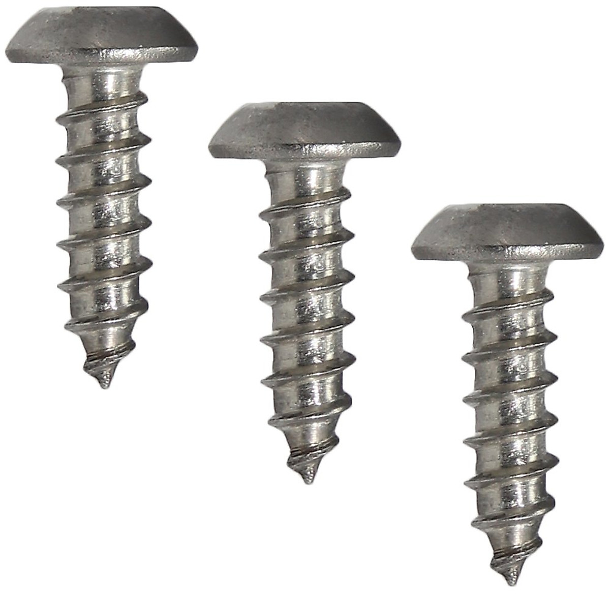 Fastenere Torx Security Sheet Metal Screws - #8 x 1-1/4" (25-Pack) Button Head, Tamper-Resistant, Anti Theft Stainless Steel Screws for Higher Level of Safety & Secure Fastening Solution