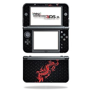 MightySkins Skin Compatible with Nintendo 3DS XL (2015) - Red Dragon | Protective, Durable, and Unique Vinyl Decal wrap Cover | Easy to Apply, Remove, and Change Styles | Made in The USA