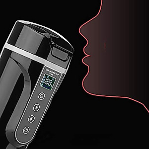 Car Home Dual-Use Electric Kettle Water Heating Cup with Temperature Control and Cigarette Lighter 12V Convenient and Versatile Travel Companion