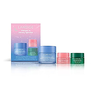 LANEIGE Midnight to Morning Hydration Set: Hydrate, Revitalize, Soothe and Nourish, Travel Size