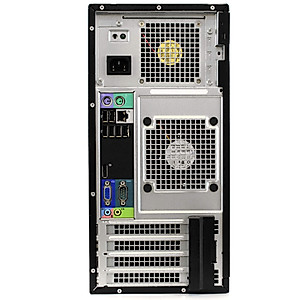 Dell Optiplex 990 Desktop Computer (Intel Quad-Core i7-2600 up to 3.4GHz, 16GB RAM, 2TB HDD, WiFi, VGA, DisplayPort, (Tower w/ HDMI), Windows 10 Professional - (Renewed)