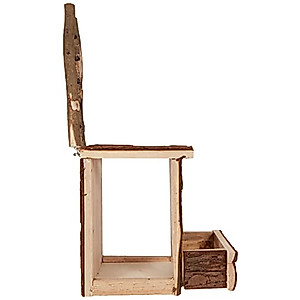 TRIXIE Natural Living Play and Burrow Tower, 20 × 20 × 16 cm