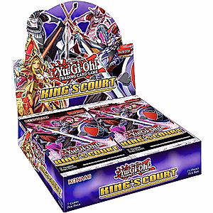 YuGiOh King's Court Booster Box (24 Packs, 7 Cards per Pack)