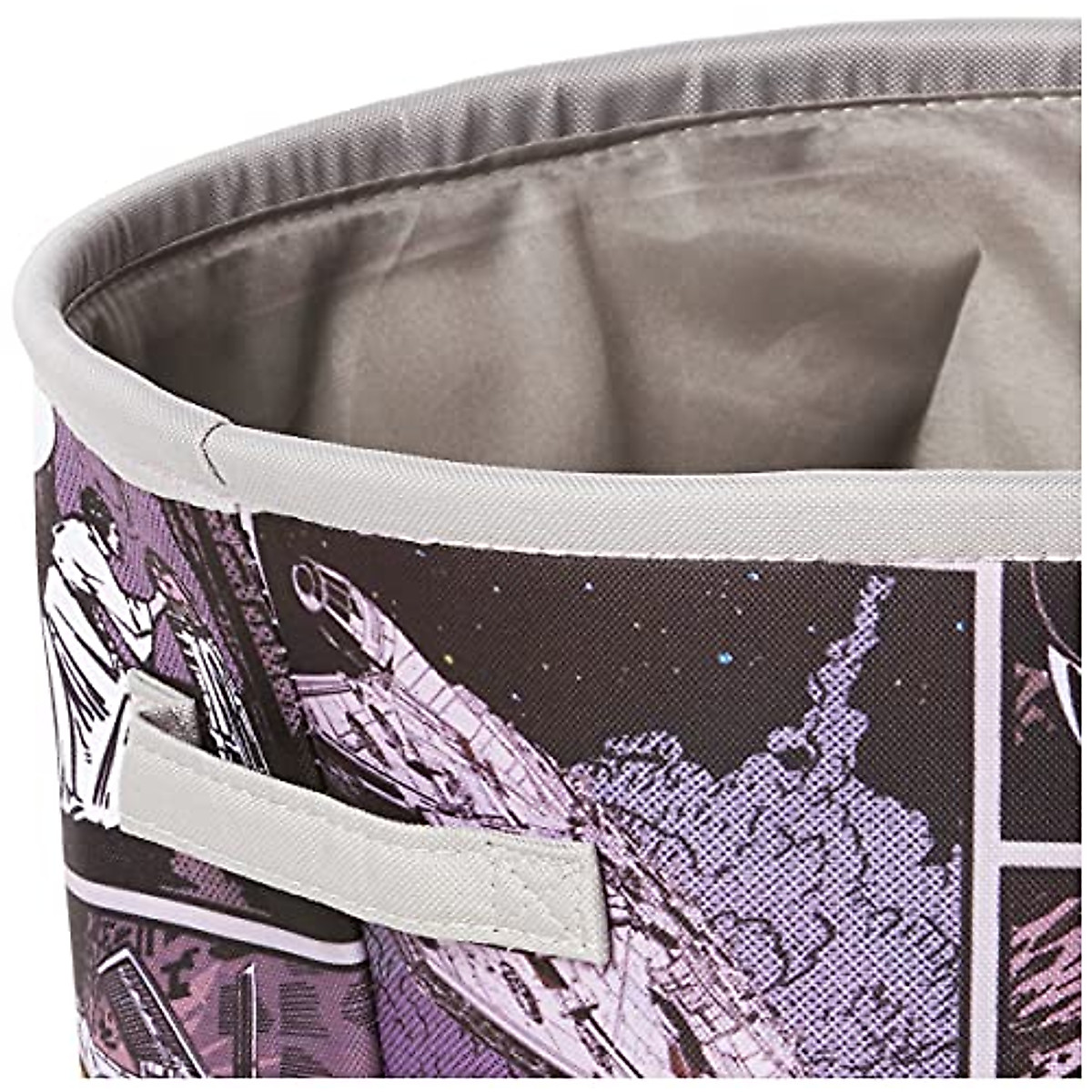 Idea Nuova Star Wars Circular Storage Bin with Handles