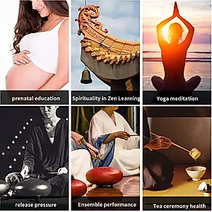 Steel Tongue Drum 15 Notes 14 Inches Percussion Instrument Handpan Drum,Tongue Drum for Adults and Teens with Bag, Music Book, Mallets, Finger Picks (white)