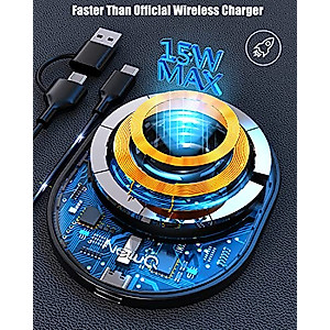 Magnetic Wireless 15W Max Car Charger and Mag-Safe Mount Hold for iPhone 12/13/ 14/Mini/pro/pro max Air Vent NewQ