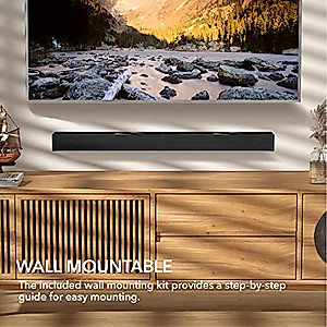 LARKSOUND Sound Bar for TV, Surround Sound System, TV Speaker Soundbar with Bluetooth/HDMI ARC/Optical/AUX/USB, 31 Inch