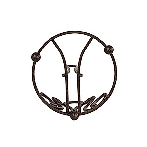 Spectrum Diversified Patrice Paper Towel Holder, Hammered Bronze