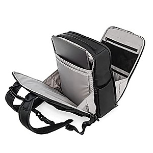 Travelpro Crew Executive Choice 3 Large Backpack Fits Up to 15.6 Laptops and Tablets, USB a and C Ports, Men and Women, Jet Black