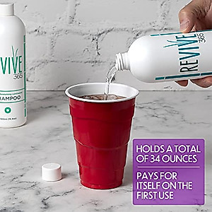 ShampBooze Cruise Flasks (two 16.9 oz flasks) by Smuggle Mug