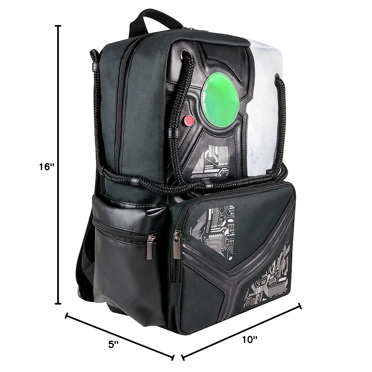 Star Trek: The Next Generation Borg Backpack - Holds Any Size Tablet!