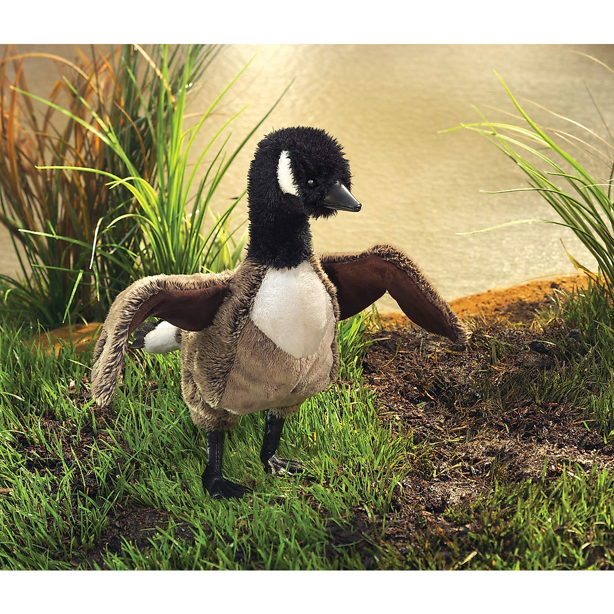 Folkmanis Canada Goose, Brown/a