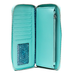 Loungefly Disney Classics, Disney Holiday Sensational Six Wallet, Mickey Mouse Minnie Donald Daisy Goofy Pluto