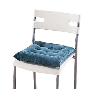 TGone Pads Home Kitchen Office Chair Cushion Pads Seat Indoor Kitchen,Dining & Bar Lumbar Support Pillow Office Chair Massage And Heat (Orange,Coffee,purple,red,Army Green,Blue,Sky blue, One Size)